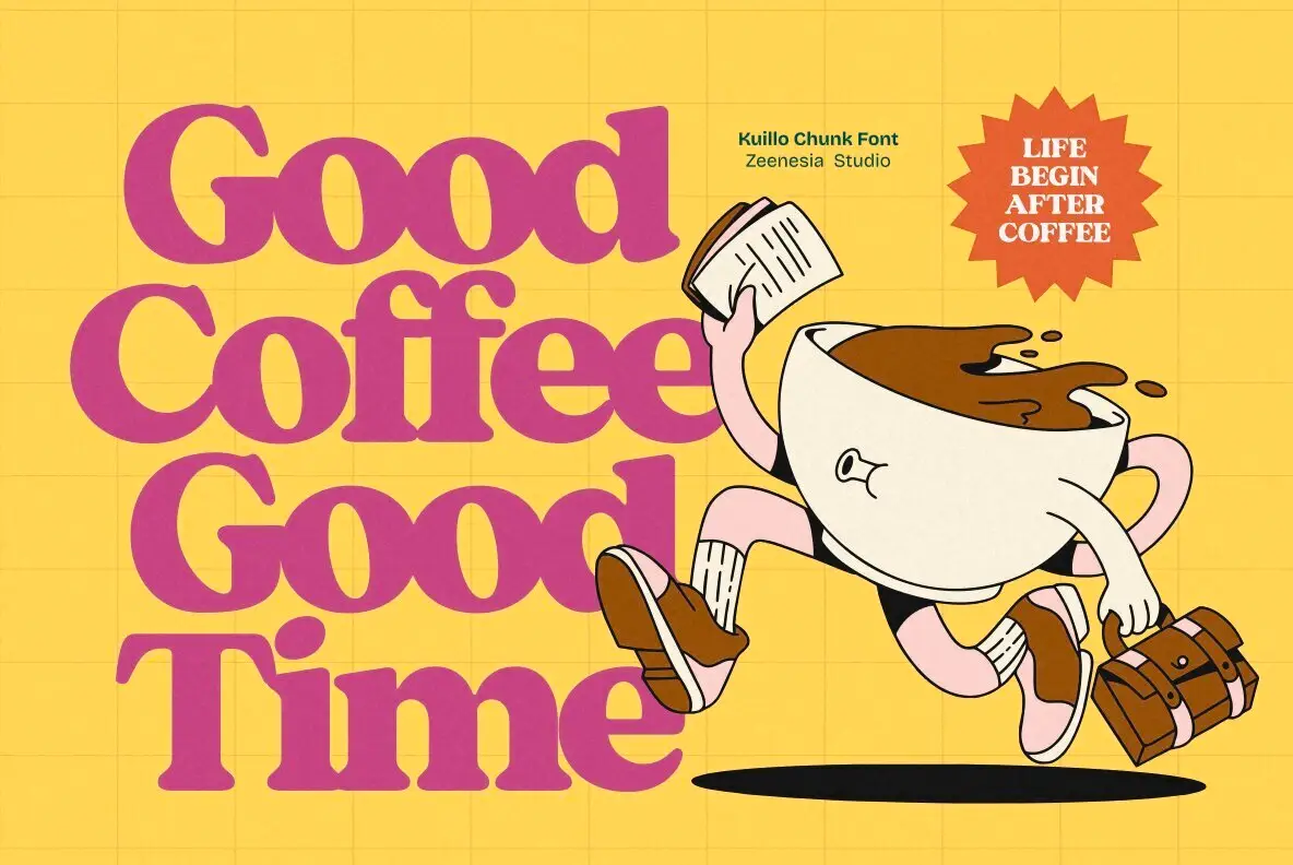 Kuillo Chunk Font - FontPath