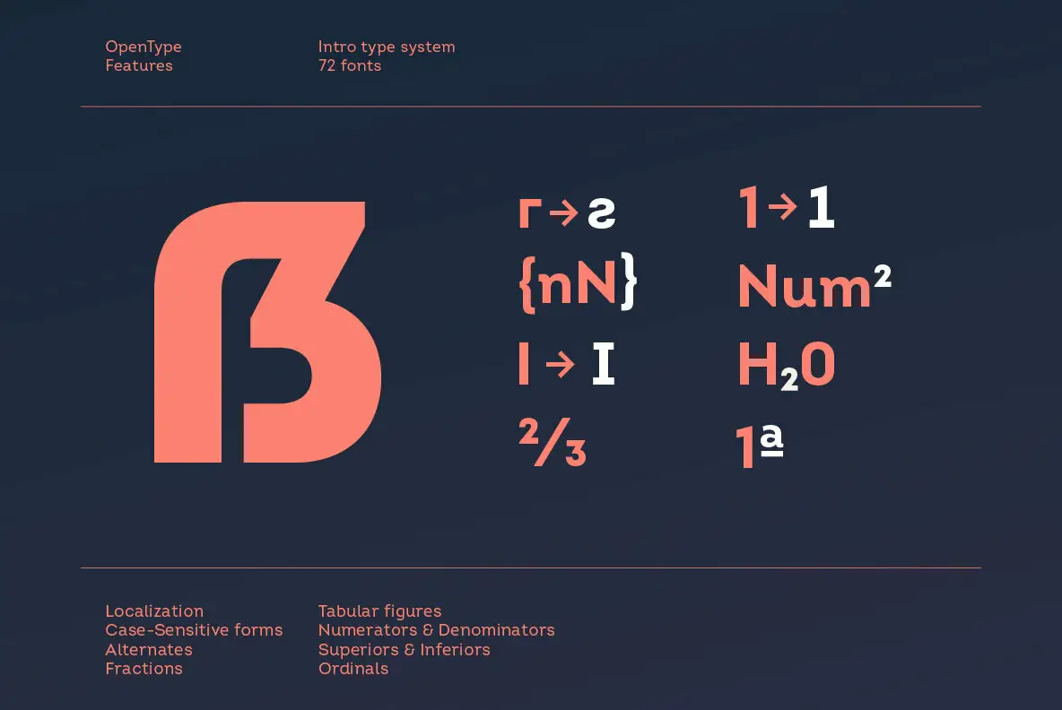 Intro Font - YouWorkForThem