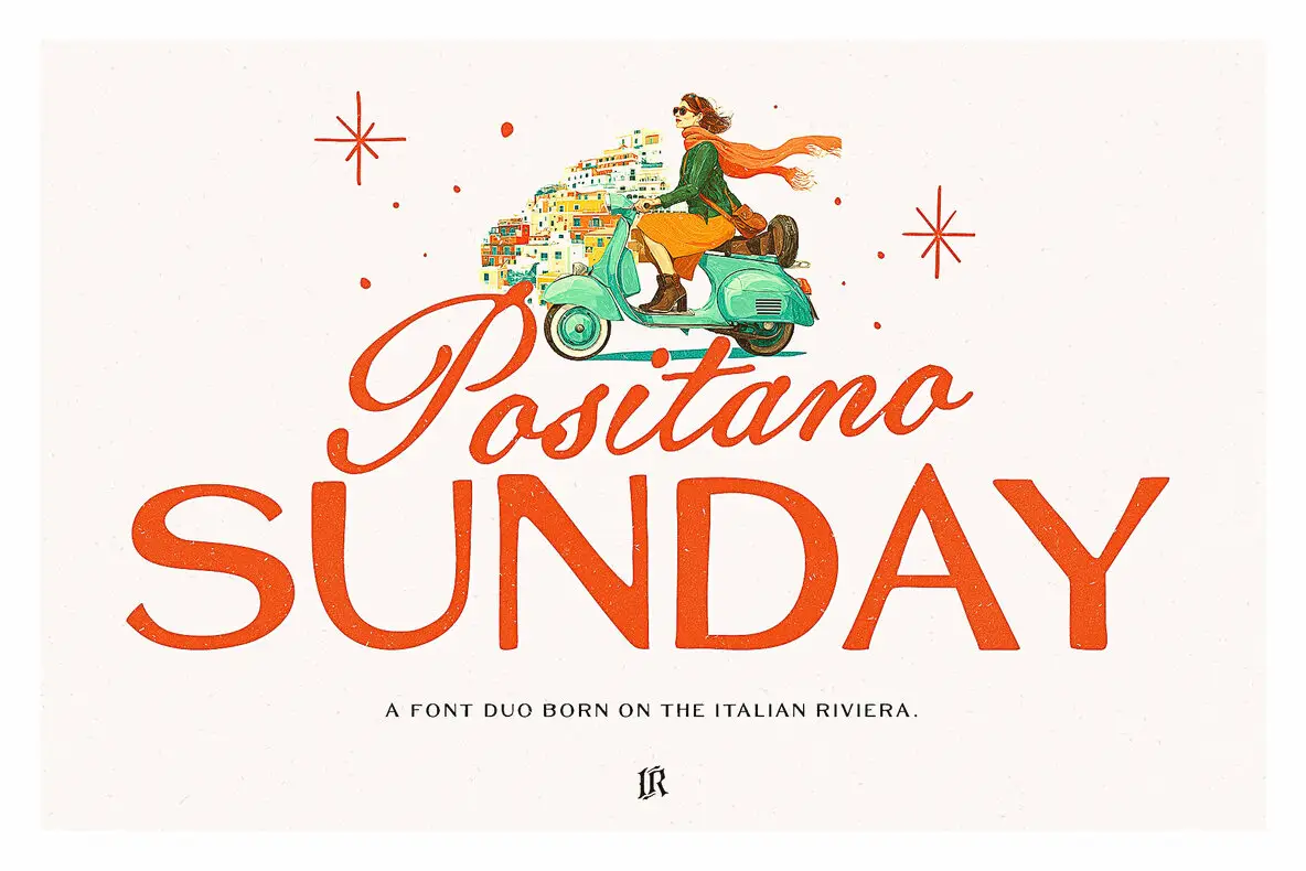 Positano Sunday Font - YouWorkForThem