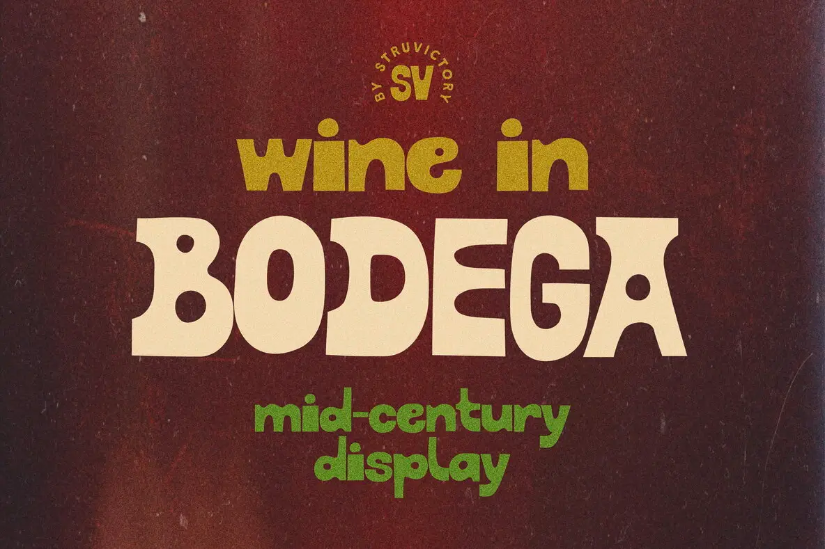 Wine In Bodega Font - YouWorkForThem