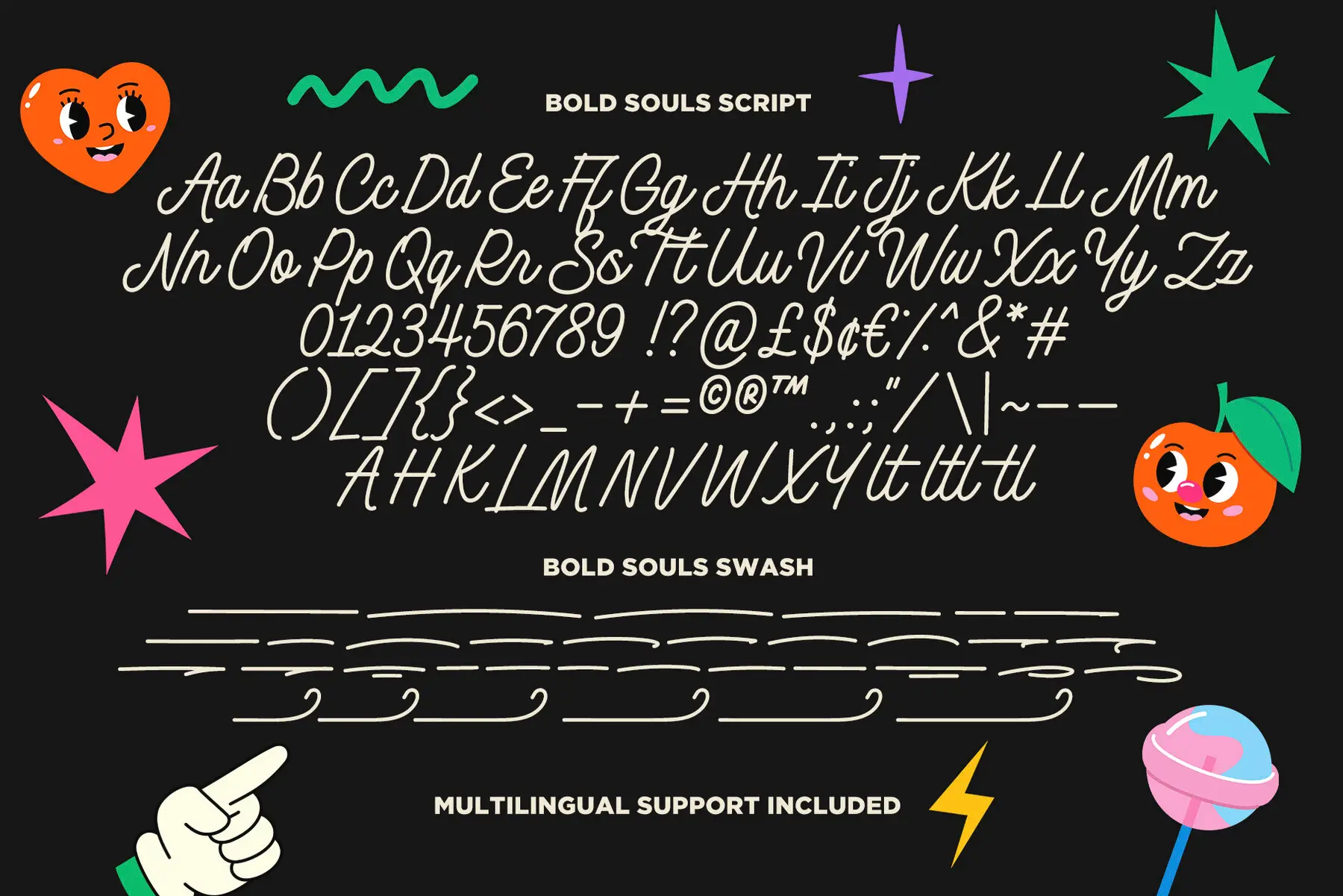 Bold Souls Font Duo - YouWorkForThem