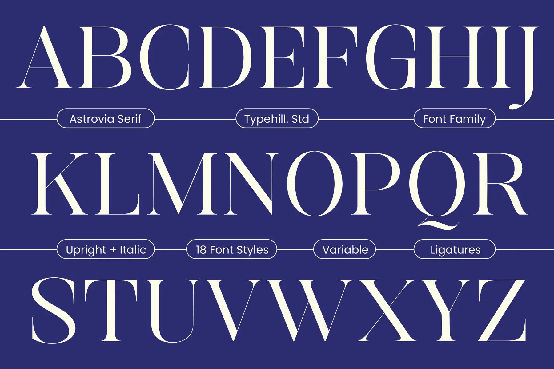 Astrovia Font - YouWorkForThem