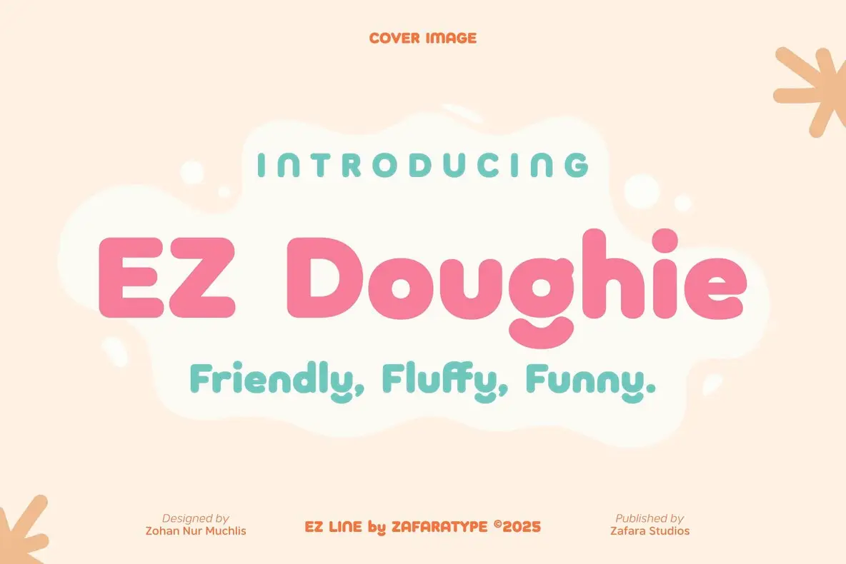 EZ Doughie Font - YouWorkForThem