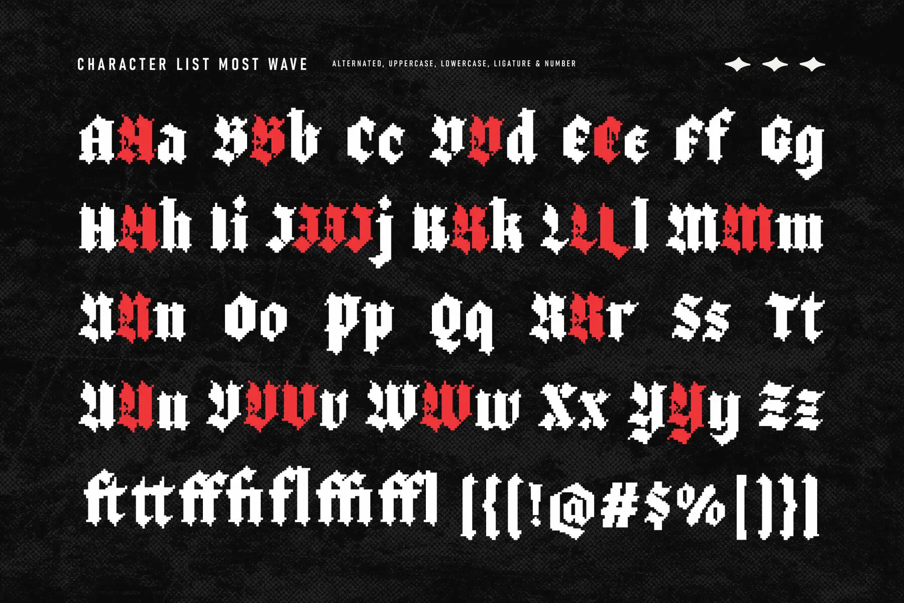Most Wave Font - FontPath