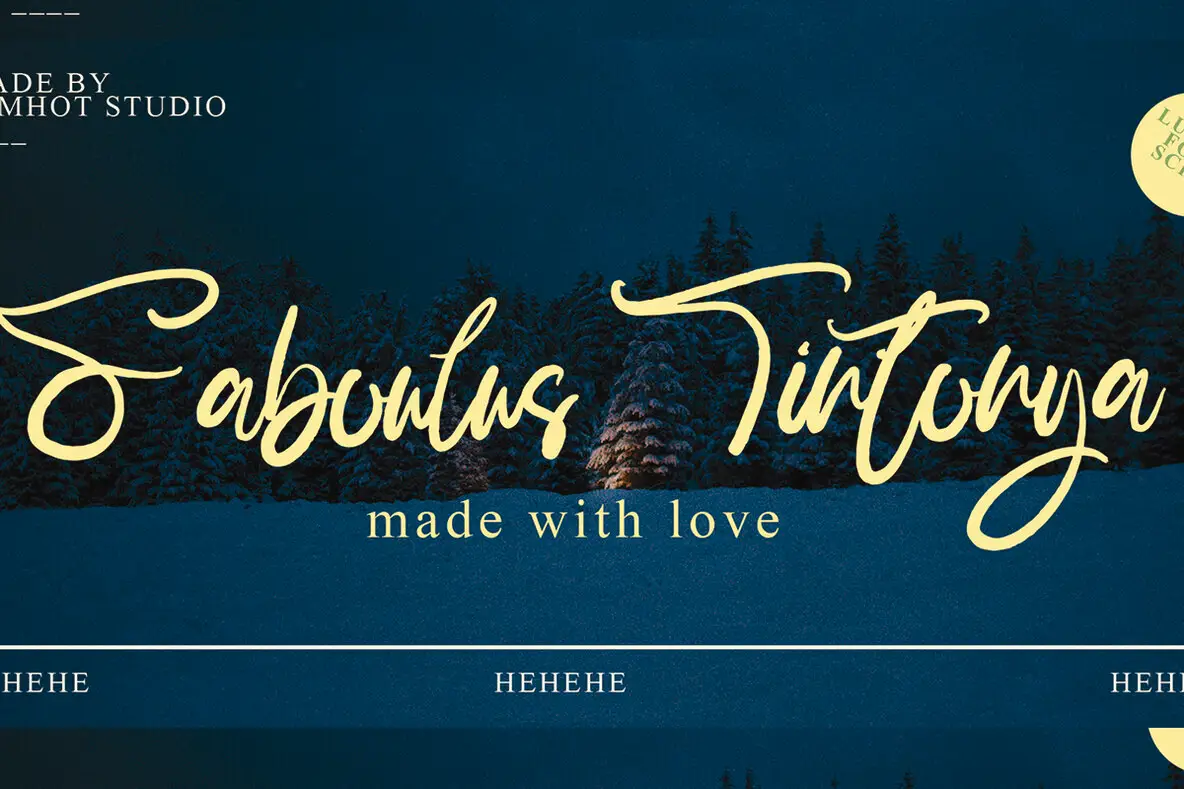 Faboulus Tintonya Font - YouWorkForThem
