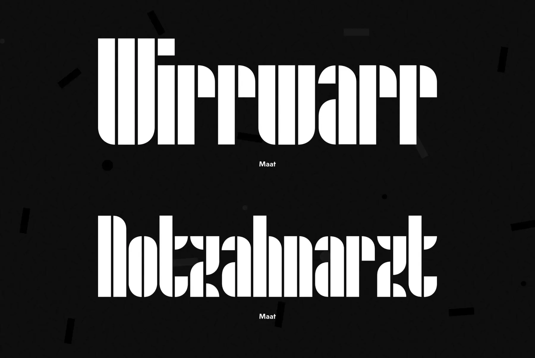 Maat Font - YouWorkForThem