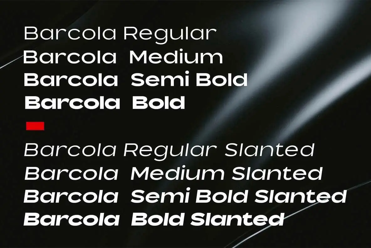 Barcola Font - FontPath