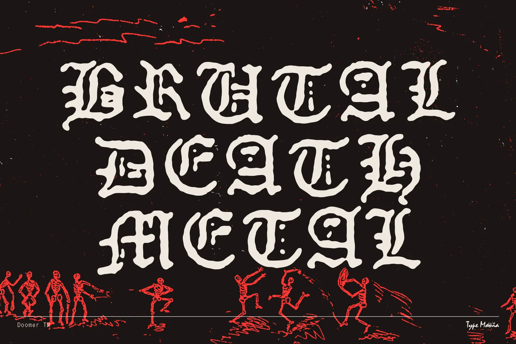 Doomer TM Font - YouWorkForThem