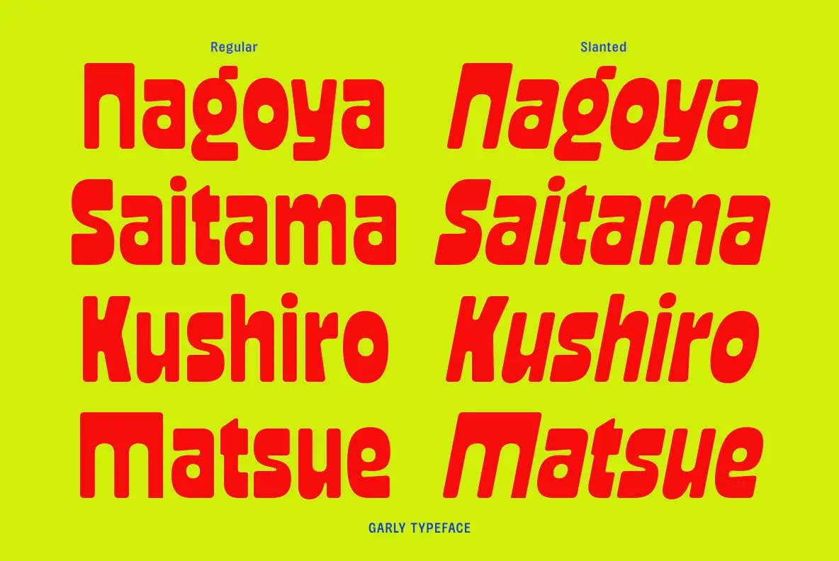 TNSC Garly Font - FontPath