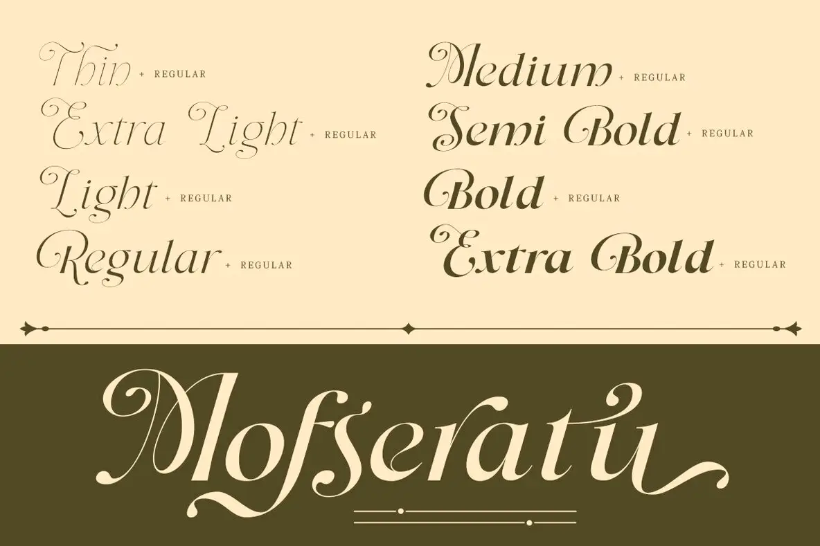 Dh Milate Font - FontPath