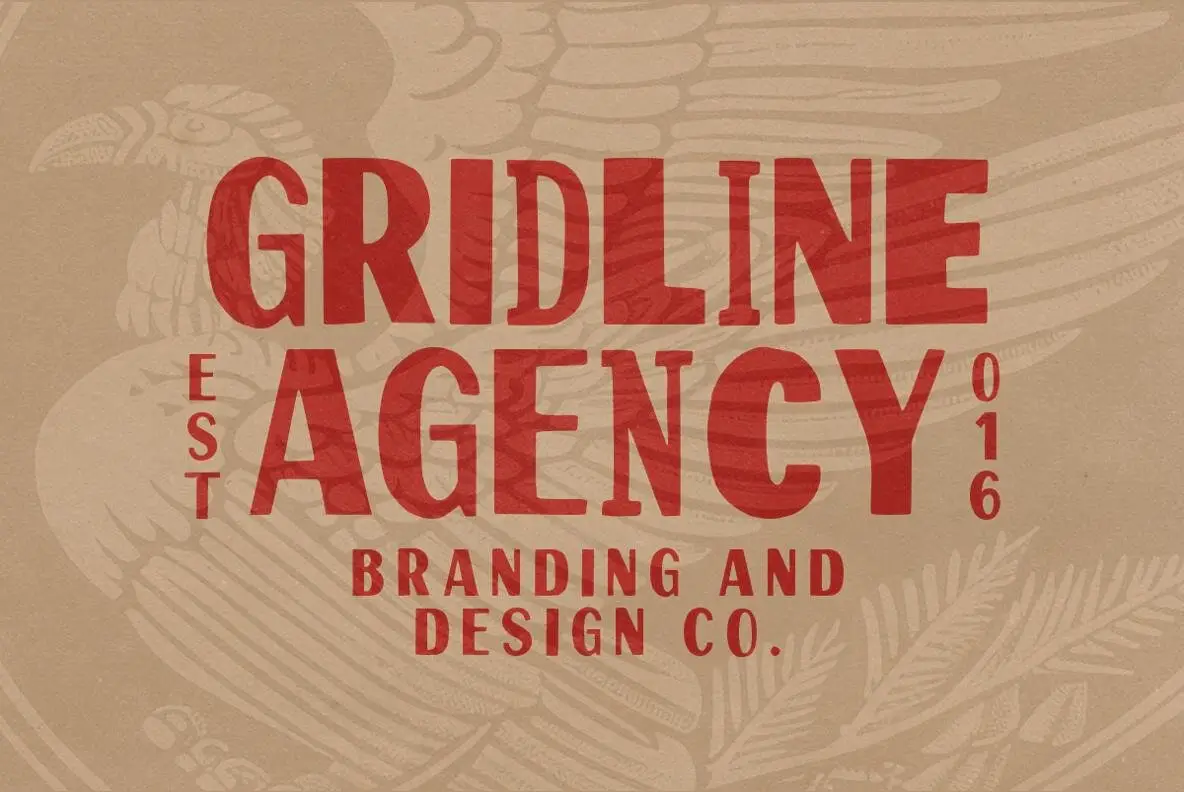 Rustic Changer Font - YouWorkForThem