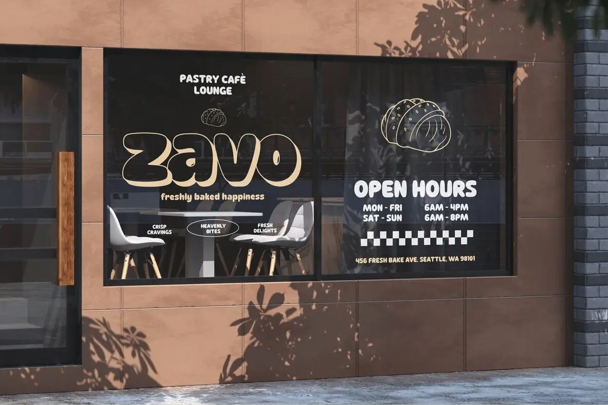 Zavo Sans Font - YouWorkForThem
