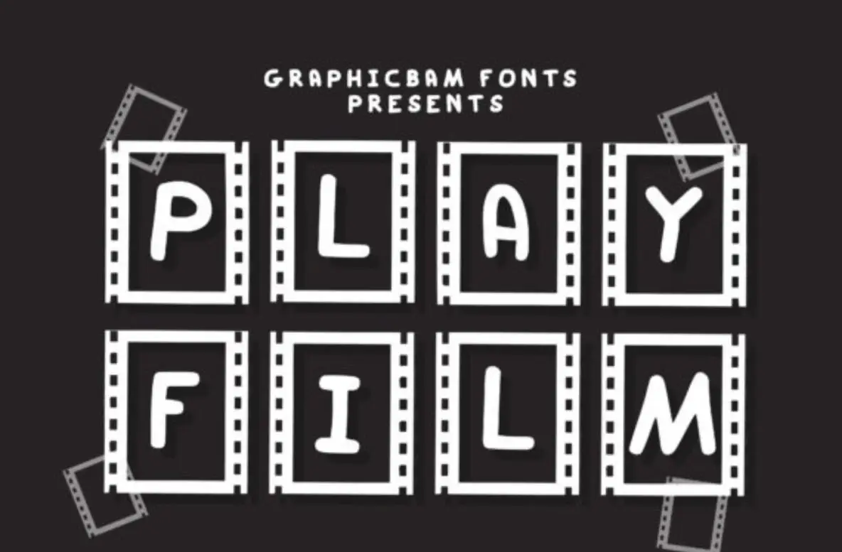Play Film Font - FontPath