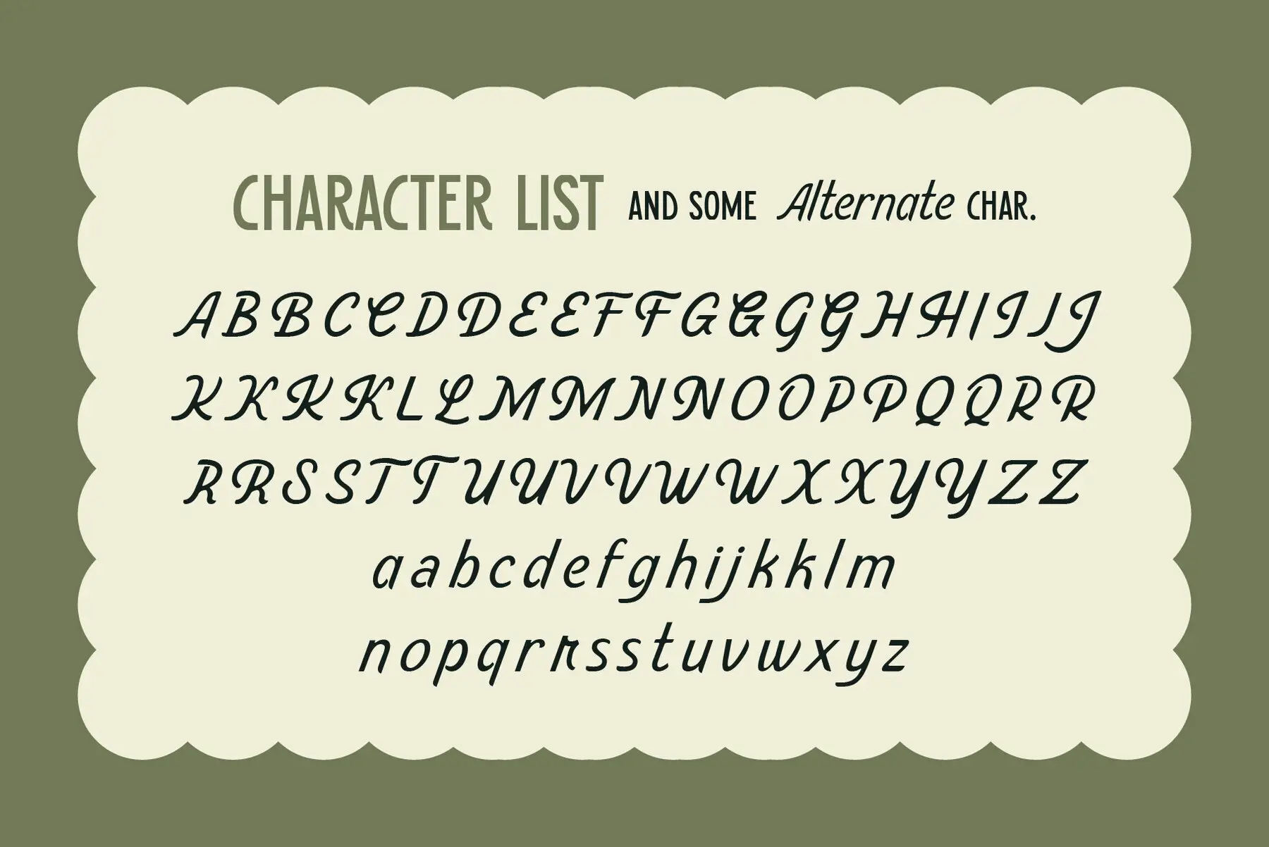 SFC Country Fairway Font - YouWorkForThem
