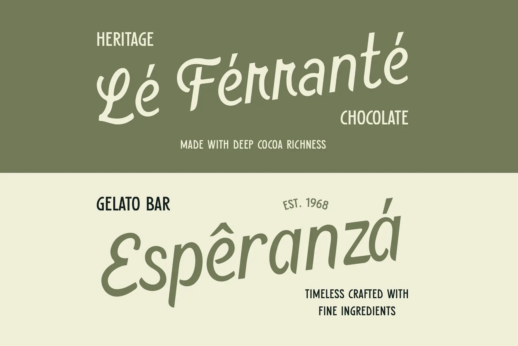SFC Country Fairway Font - YouWorkForThem