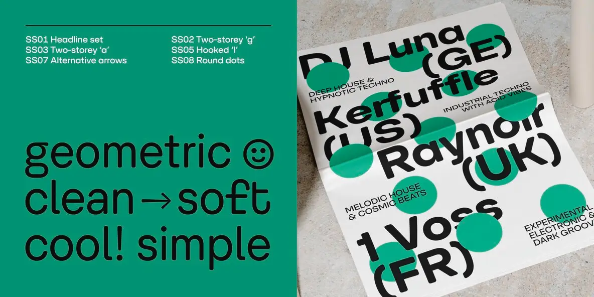 SFT Schrifted Round Font - FontPath