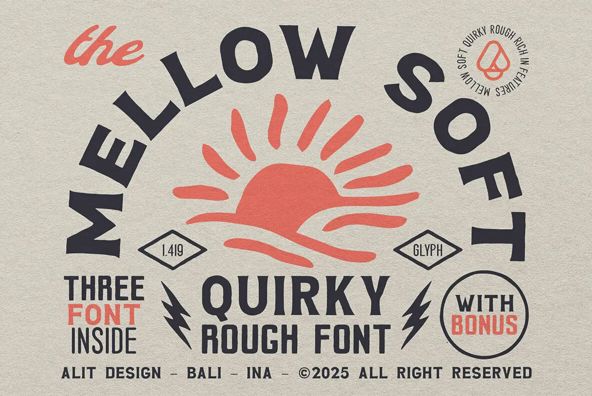 Mellow Soft Typeface Font - YouWorkForThem