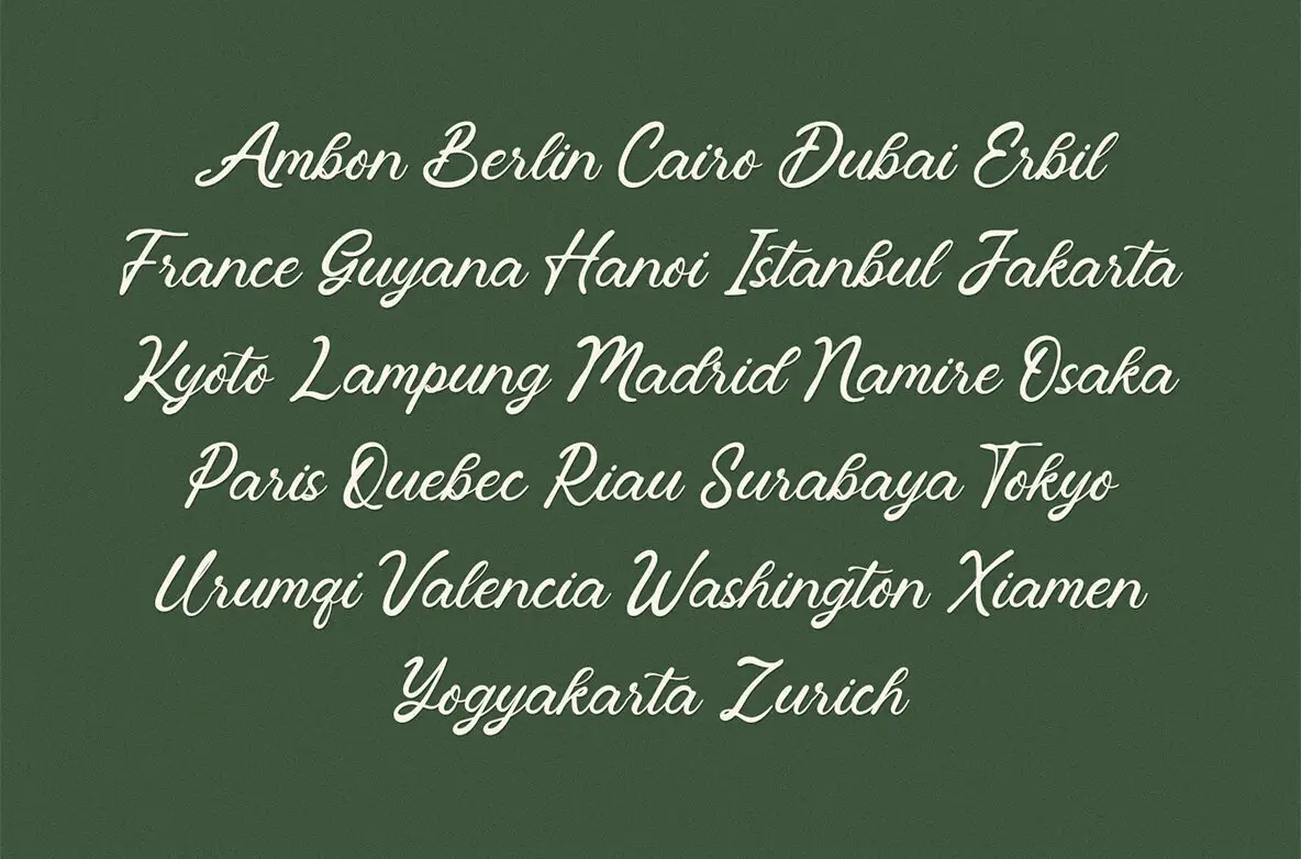 Vintagen Monstera Font - FontPath
