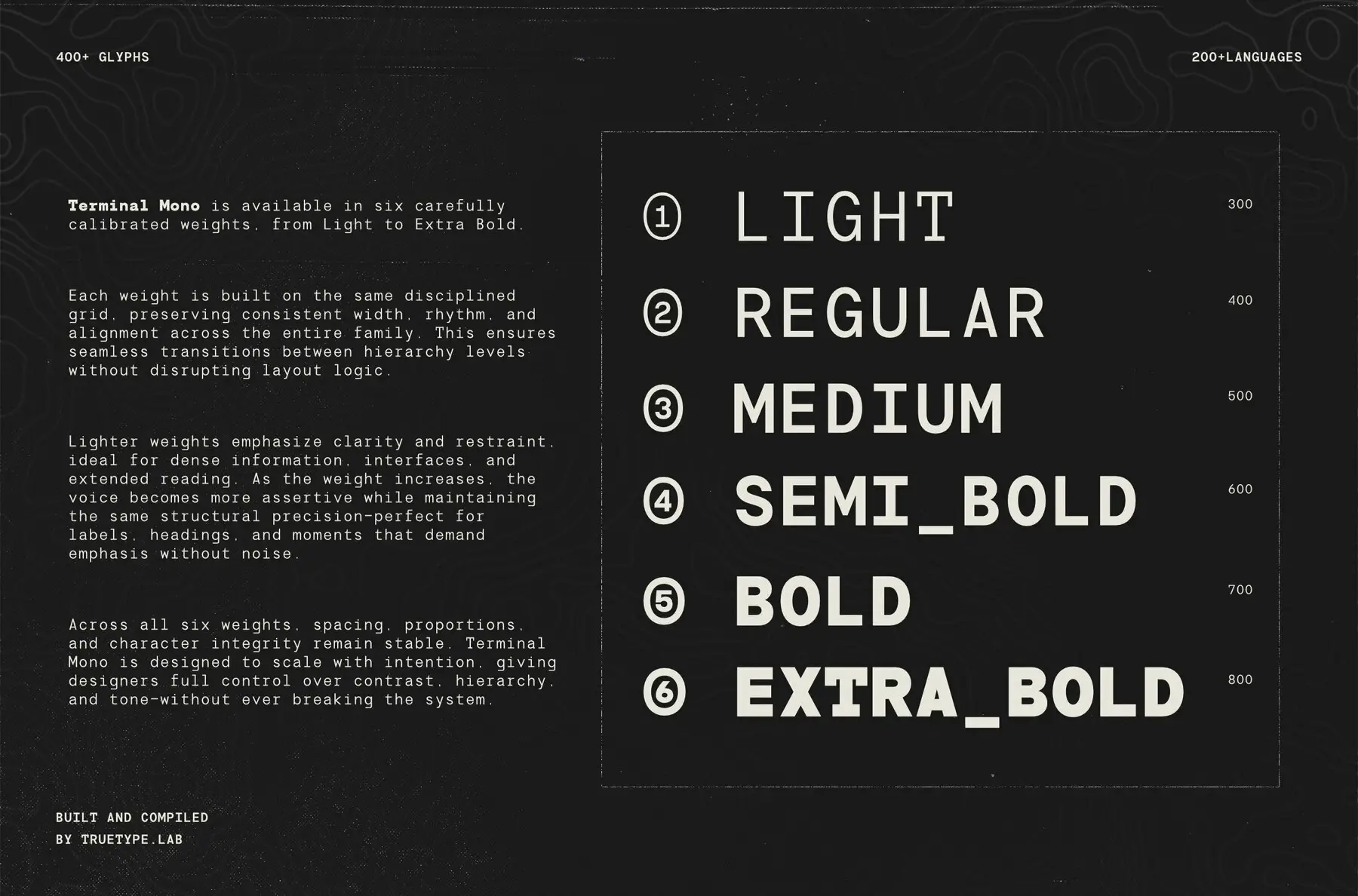 TRT Terminal Mono Font - YouWorkForThem