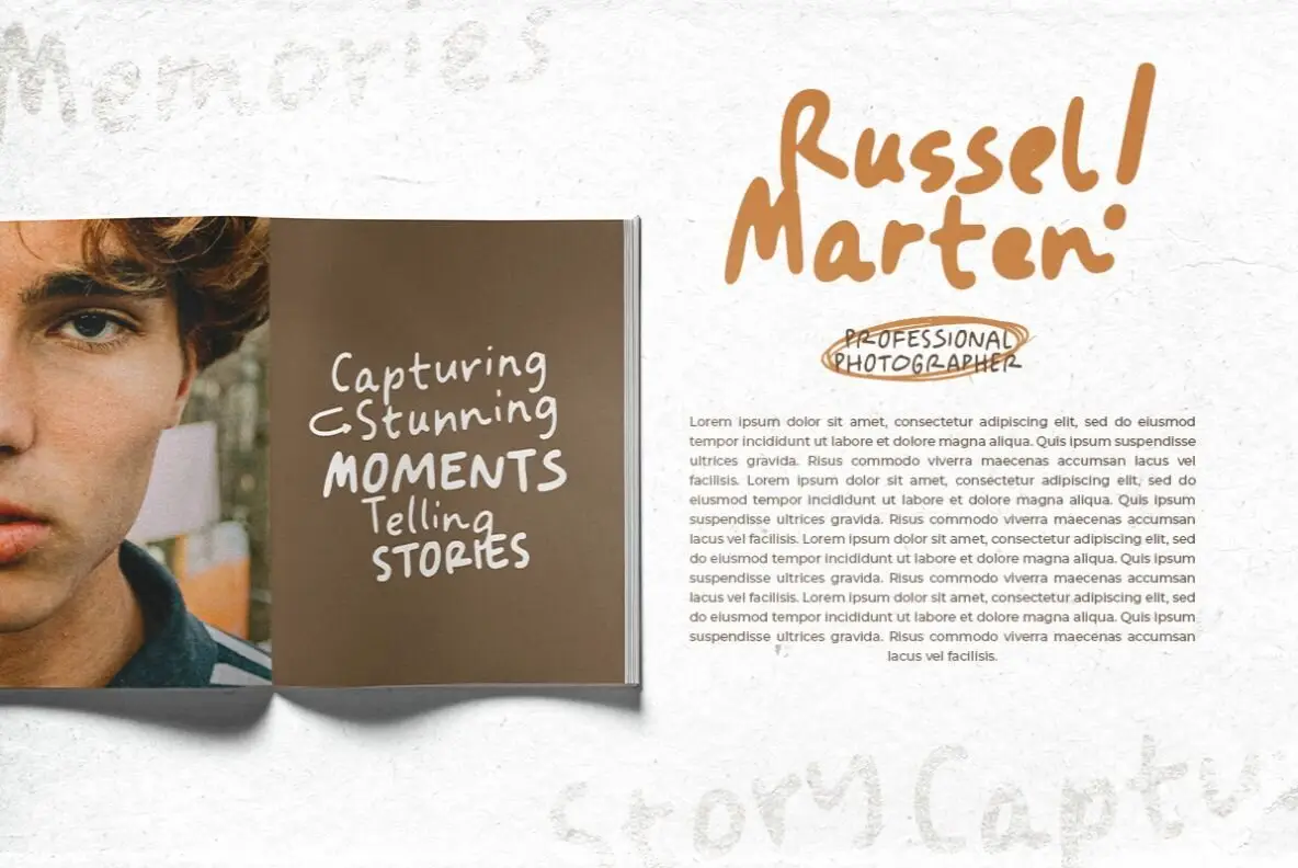 Journal Book Font - FontPath