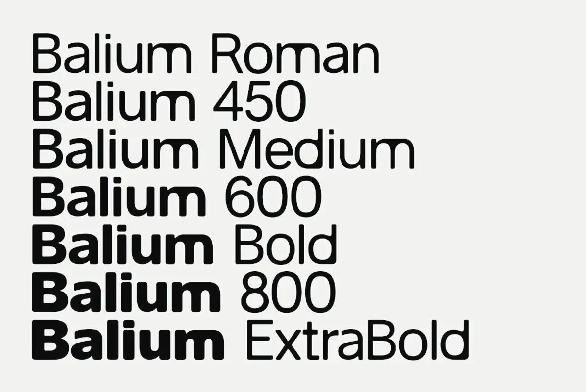 Balium Font - FontPath