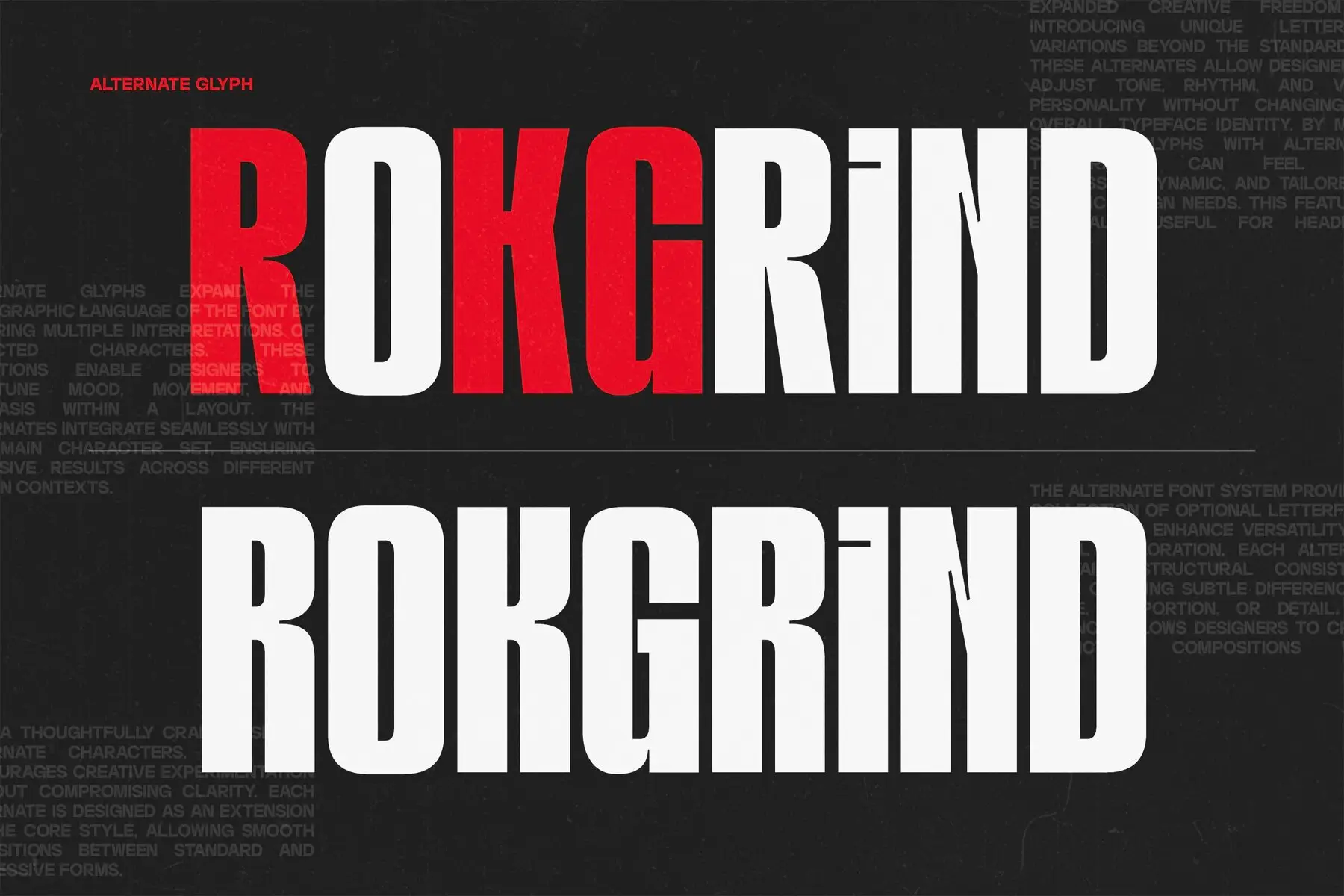 GC Bond Font - YouWorkForThem
