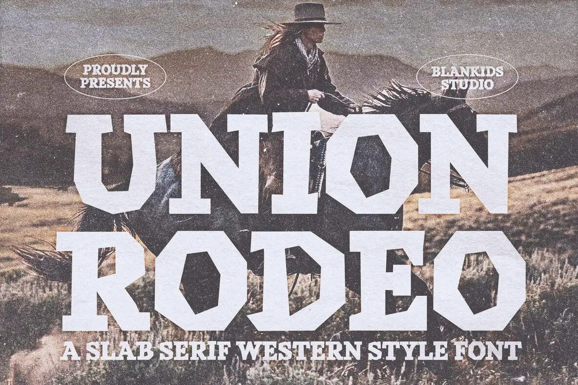 Union Rodeo Font - FontPath