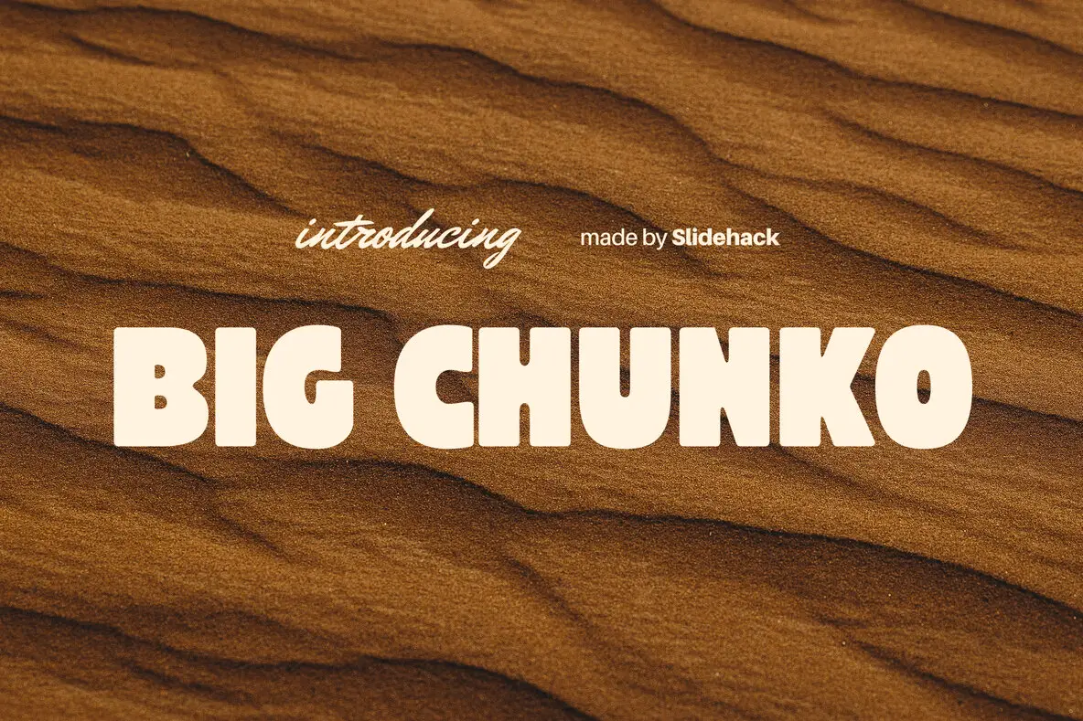 Big Chunko Font - FontPath
