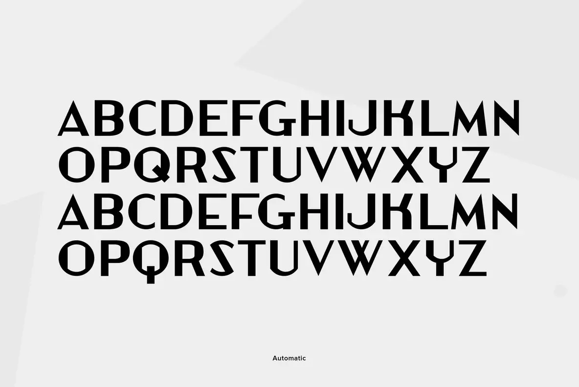 Automatic Font - YouWorkForThem