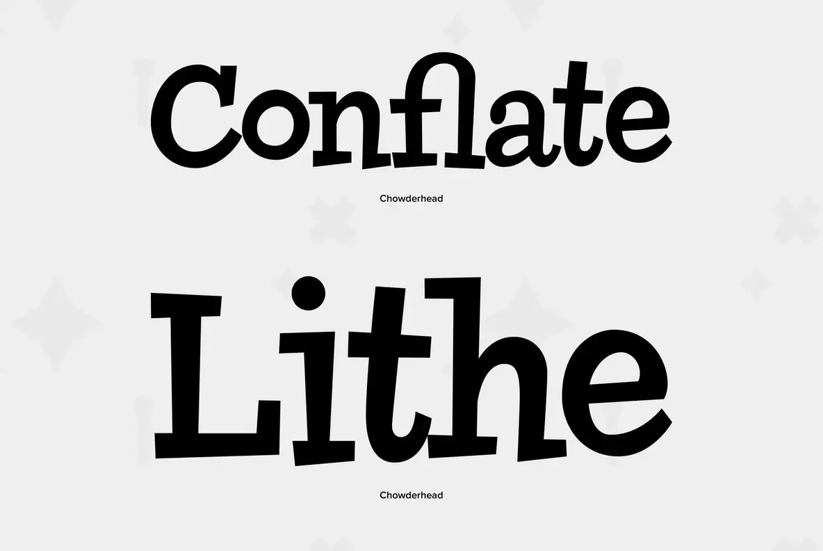 Chowderhead Font - YouWorkForThem