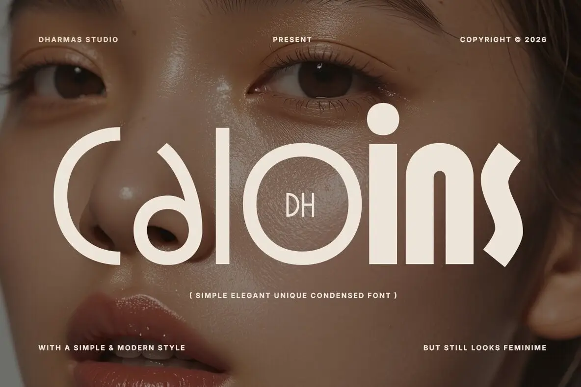 Dh Caloins Font - FontPath