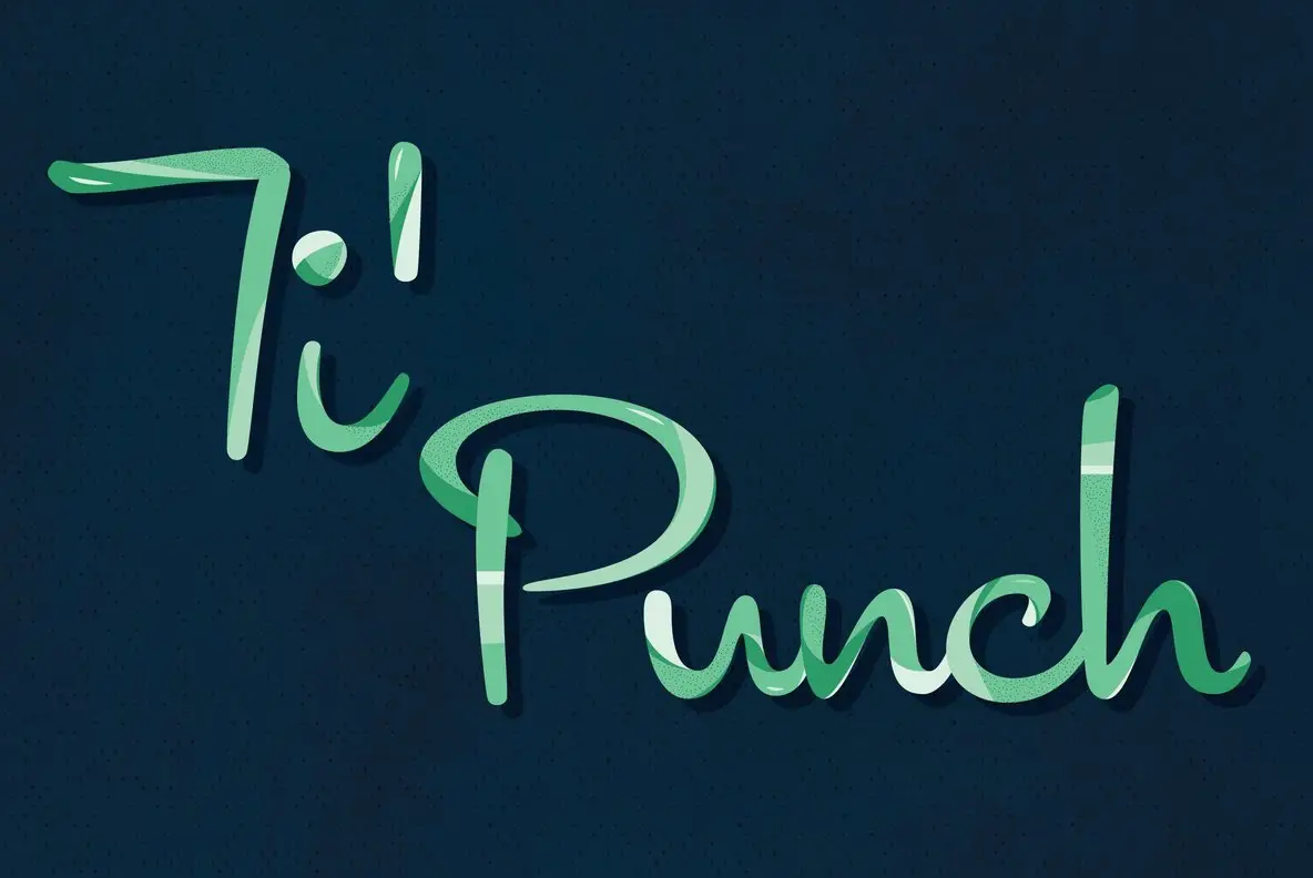 Cocktail Script Font - YouWorkForThem