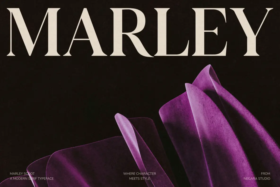 Marley Scoot Font - YouWorkForThem