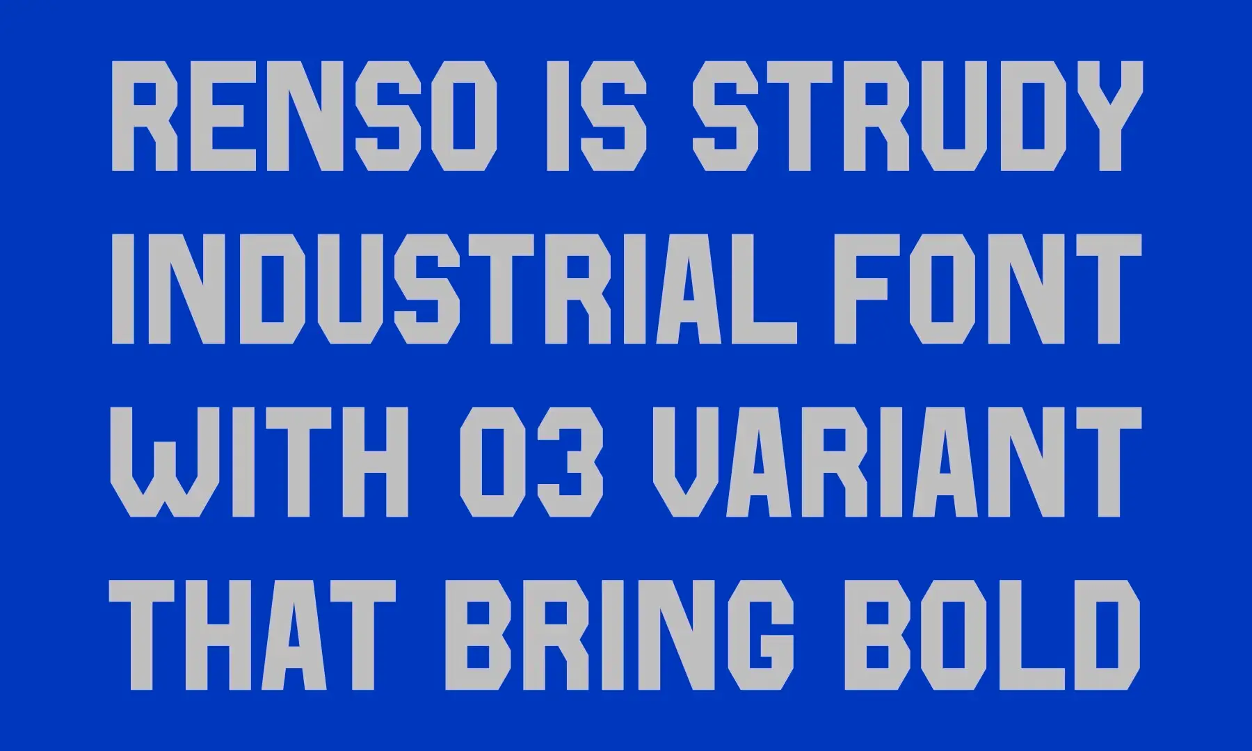 Renso Font - YouWorkForThem