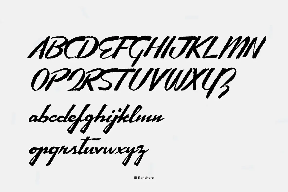 El Ranchero Font - YouWorkForThem