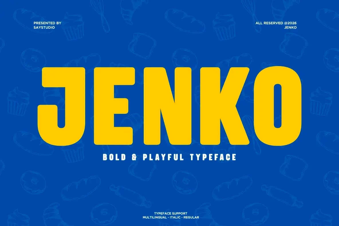 Jenko Font - YouWorkForThem