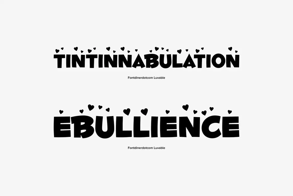 Fontdinerdotcom Luvable Font - FontPath