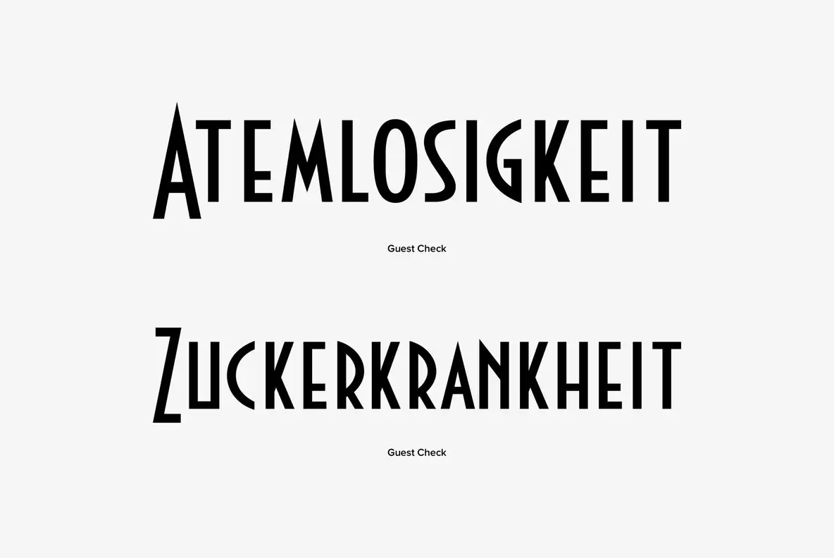 Guest Check Font - YouWorkForThem