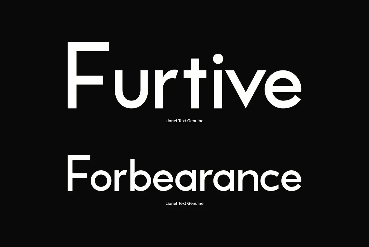 Lionel Text Genuine Font - YouWorkForThem