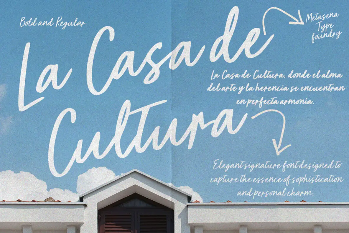 La Casa de Cultura Font - FontPath