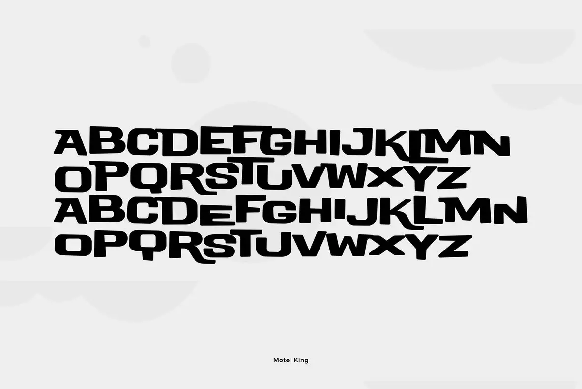 Motel King Font - YouWorkForThem