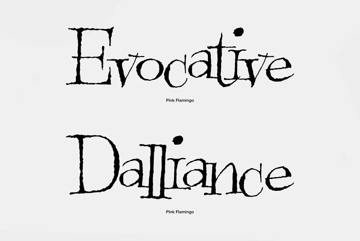 Pink Flamingo Font - FontPath