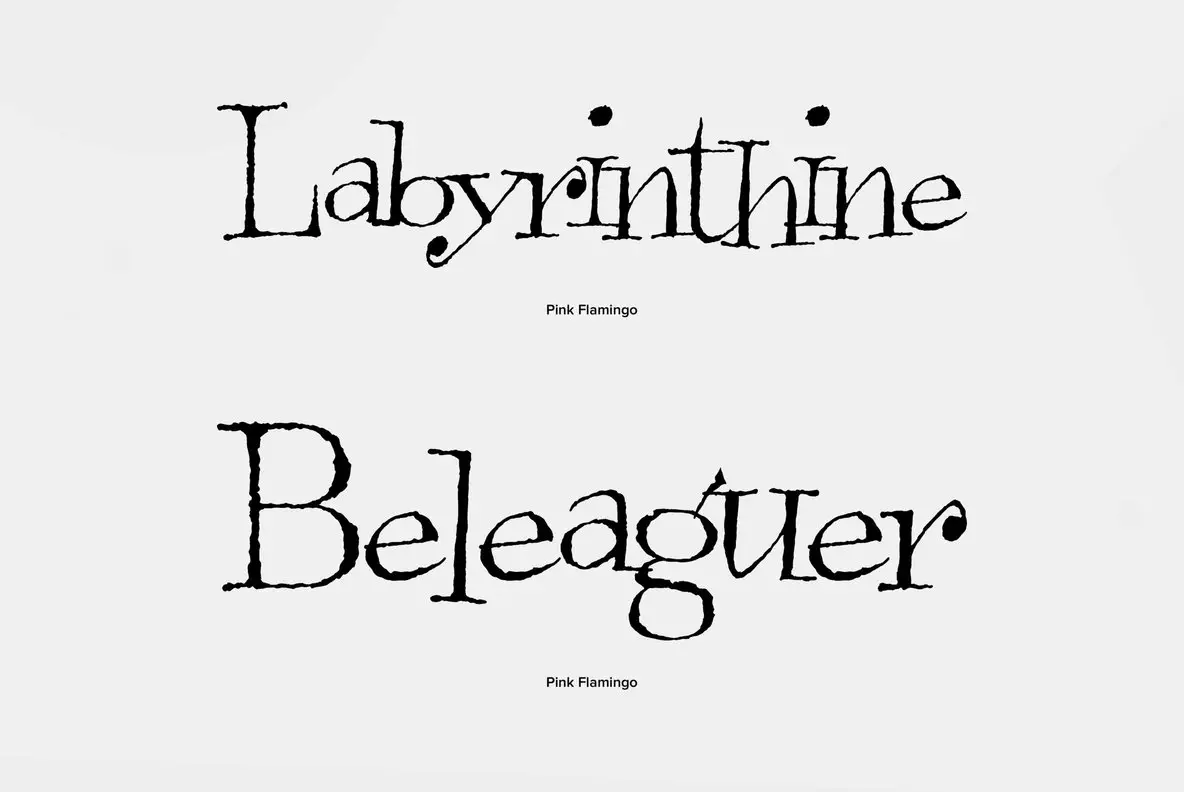 Pink Flamingo Font - FontPath