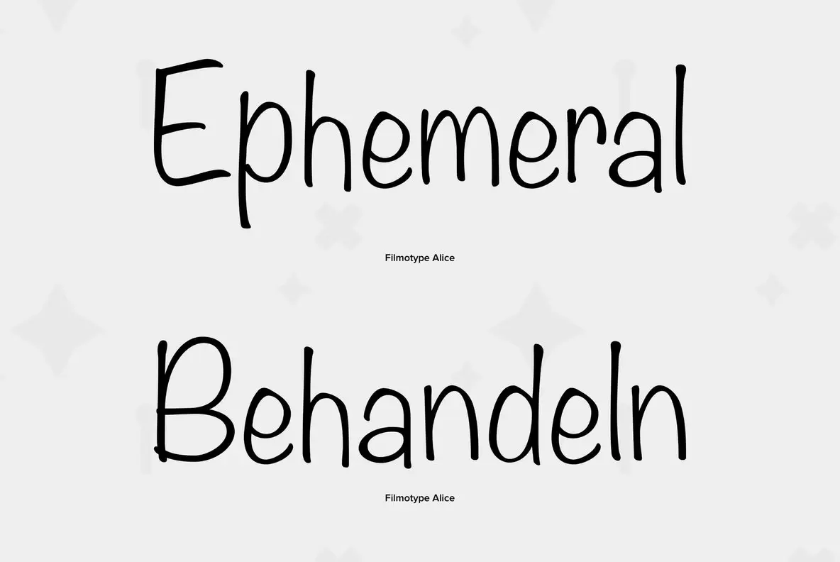 Filmotype Alice Font - YouWorkForThem