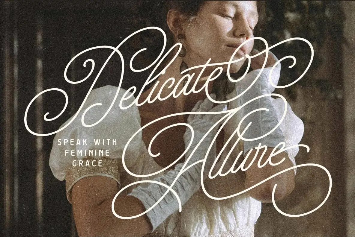 Daintyline Font - YouWorkForThem