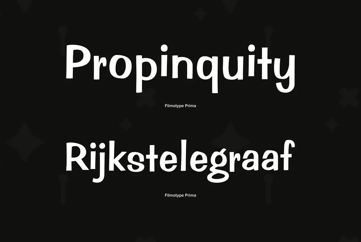 Filmotype Prima Font - YouWorkForThem