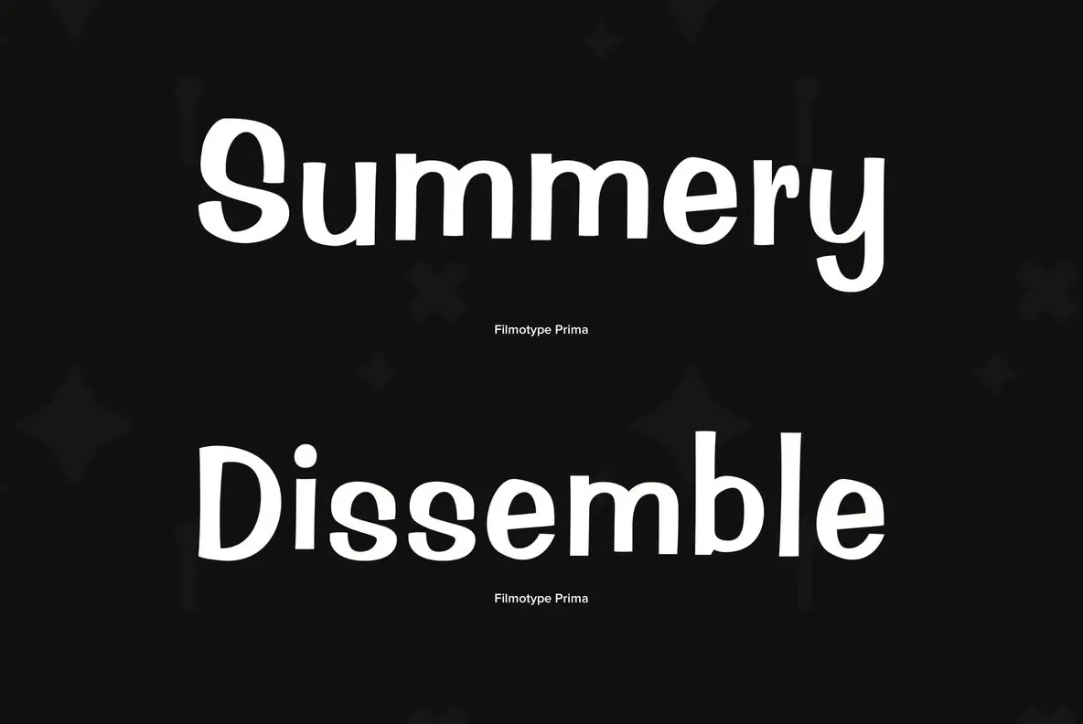 Filmotype Prima Font - FontPath