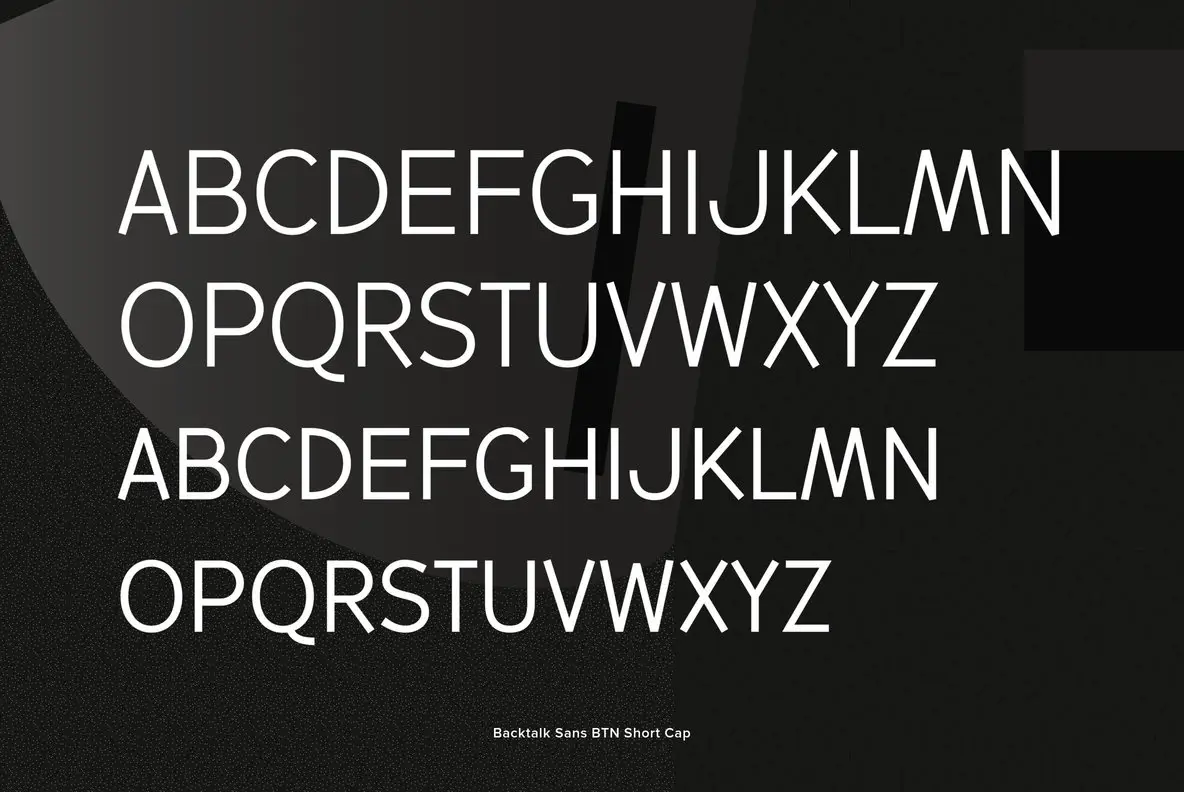 Backtalk Sans Font - YouWorkForThem