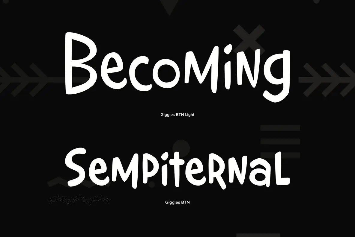 Giggles Font - YouWorkForThem