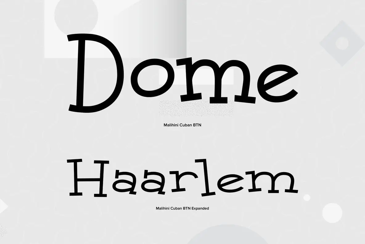 Malihini Cuban Font - FontPath